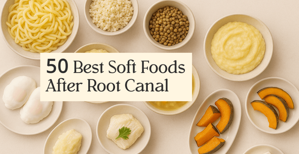 Best 50 Soft Foods to Eat After Root Canal for Fast Healing
